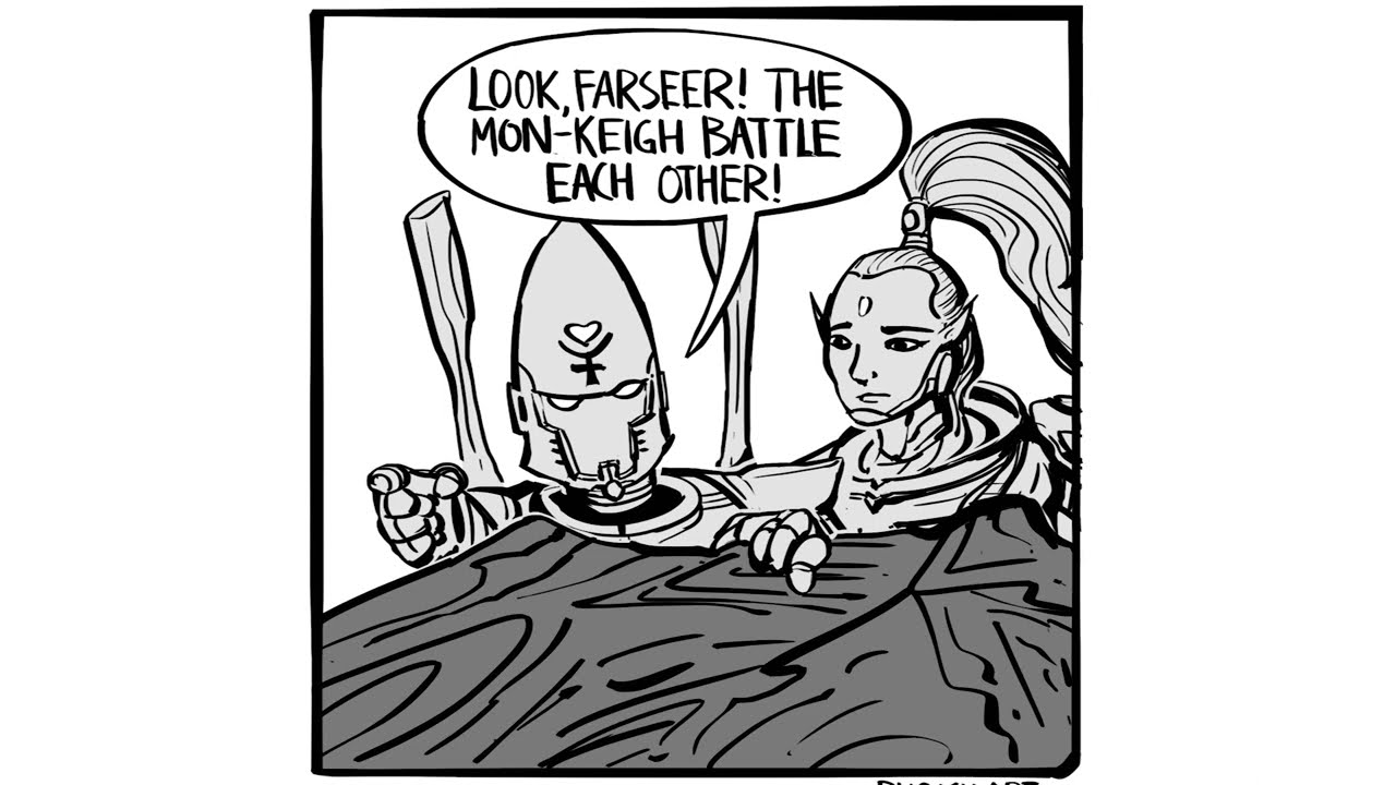 Eldar A Warhammer 40k Webcomic Dub Youtube