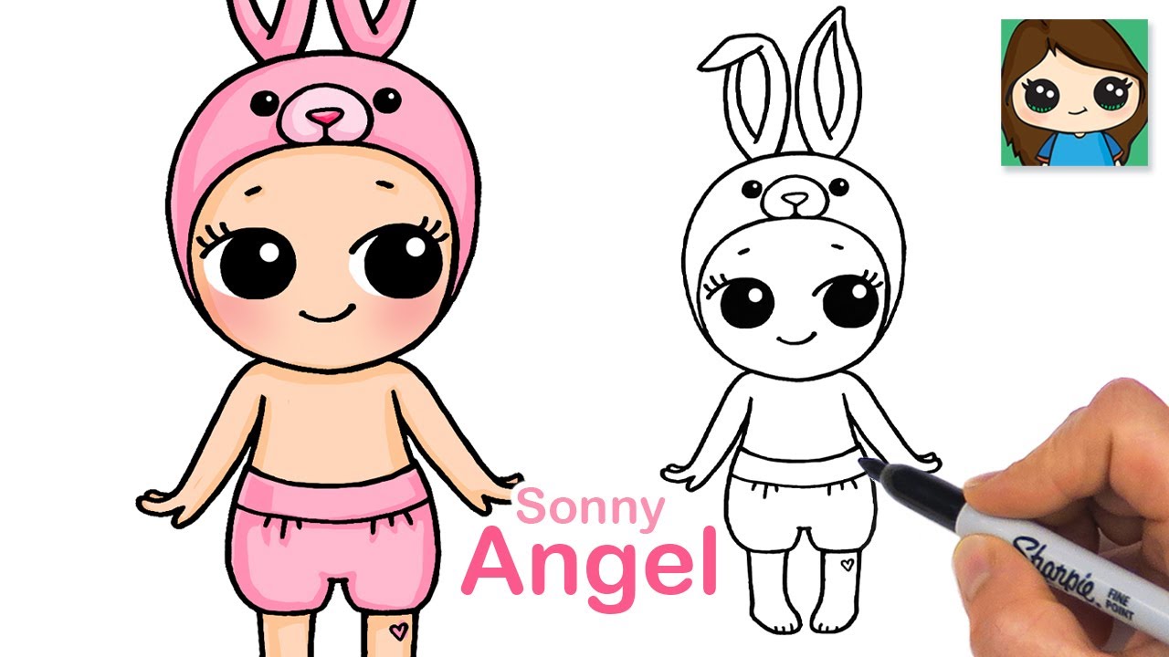 How To Draw A Sonny Angel Boy Youtube