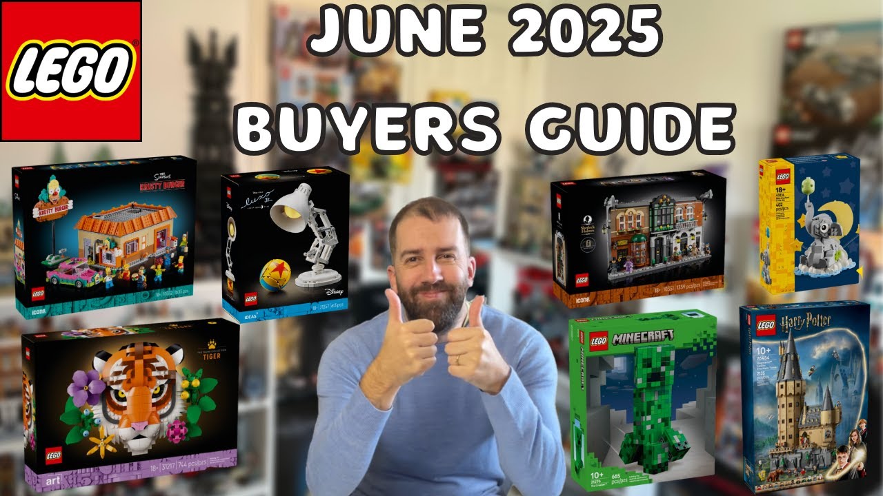 Every New Lego Set Releasing June 2025 50 New Sets Youtube