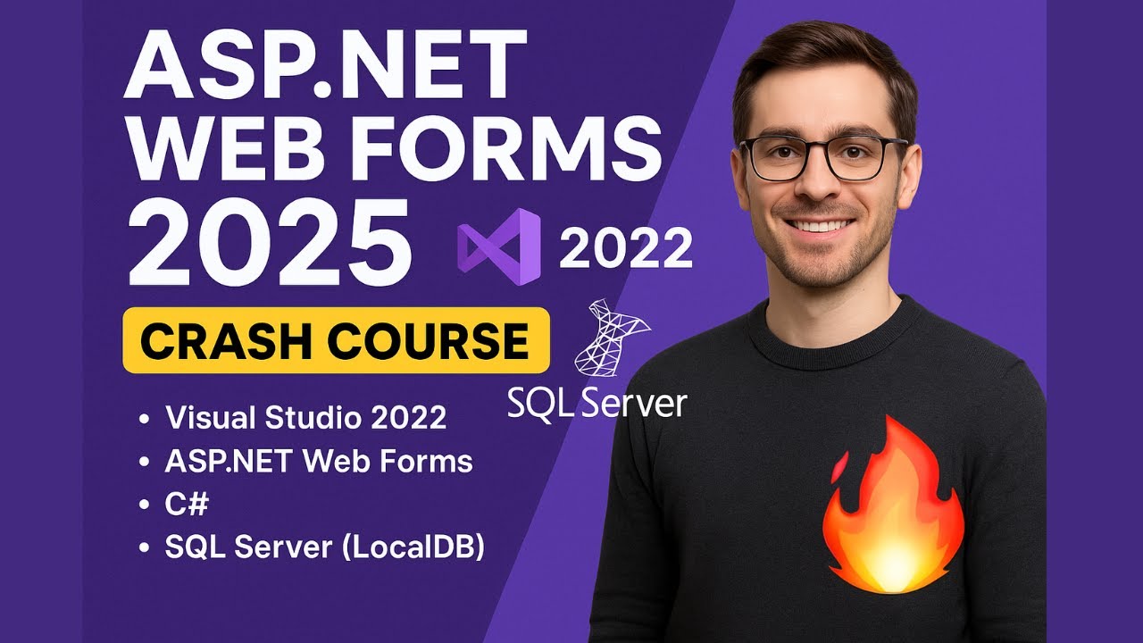 Asp Net Web Forms Crash Course 2025 Full Tutorial With Visual Studio