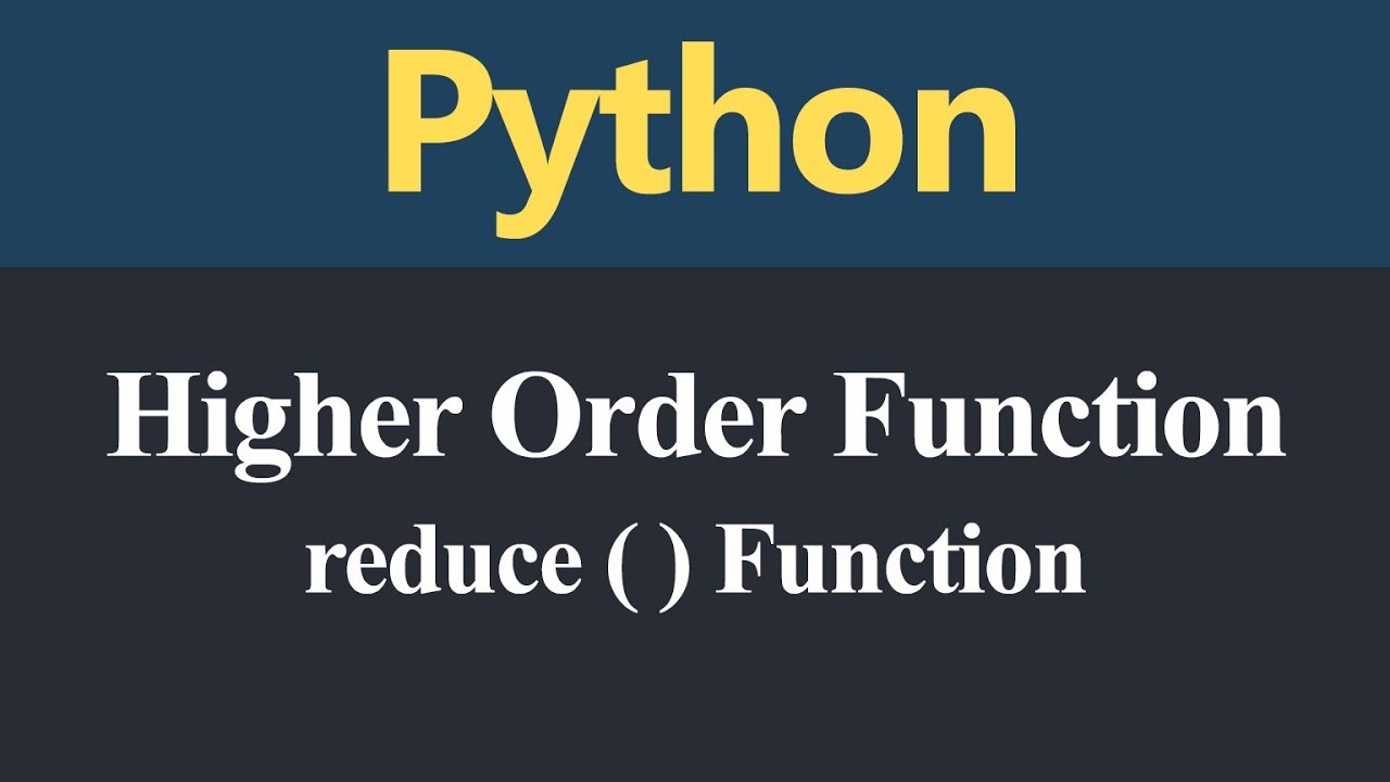 Reduce Function In Python Hindi Youtube