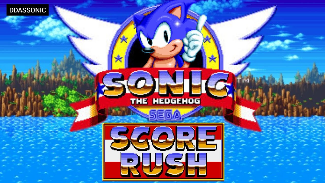 Sonic The Hedgehog Score Rush Shc2022 Sonic Hack Longplay Youtube
