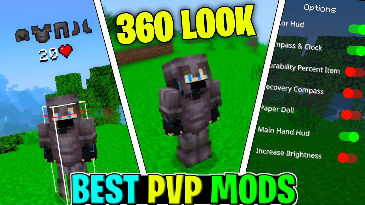 10 Best Pvp Mods For Your Minecraft Pe Youtube