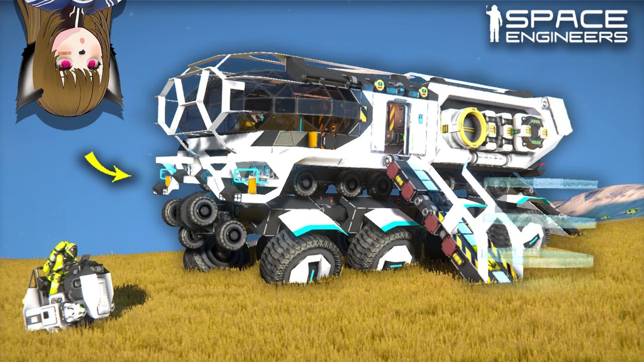This Exploration Rover Has Very High Tech Features Space Engineers