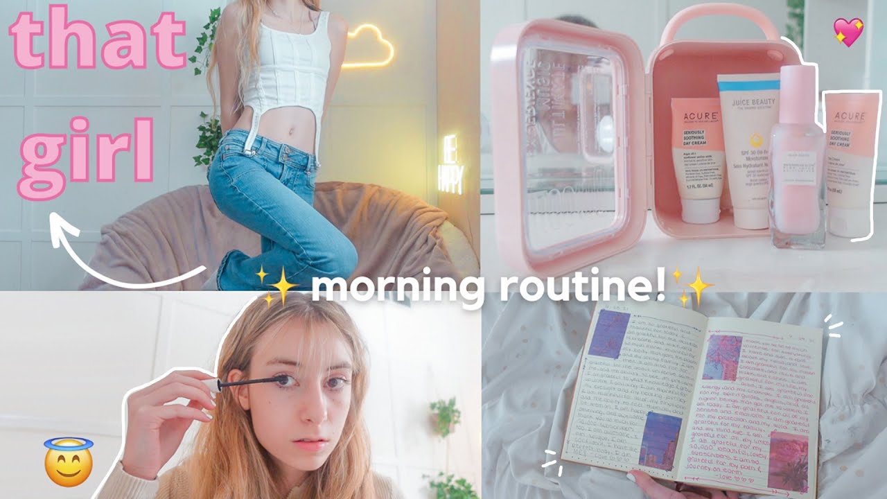 Trying The That Girl Morning Routine Healthy Productive 7 00 Am