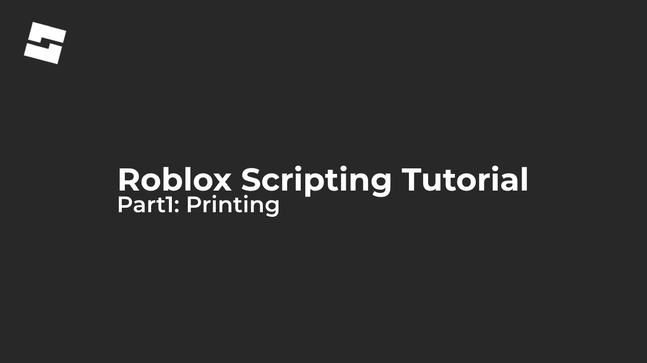 Roblox Scripting Tutorial Indonesia Printing Youtube