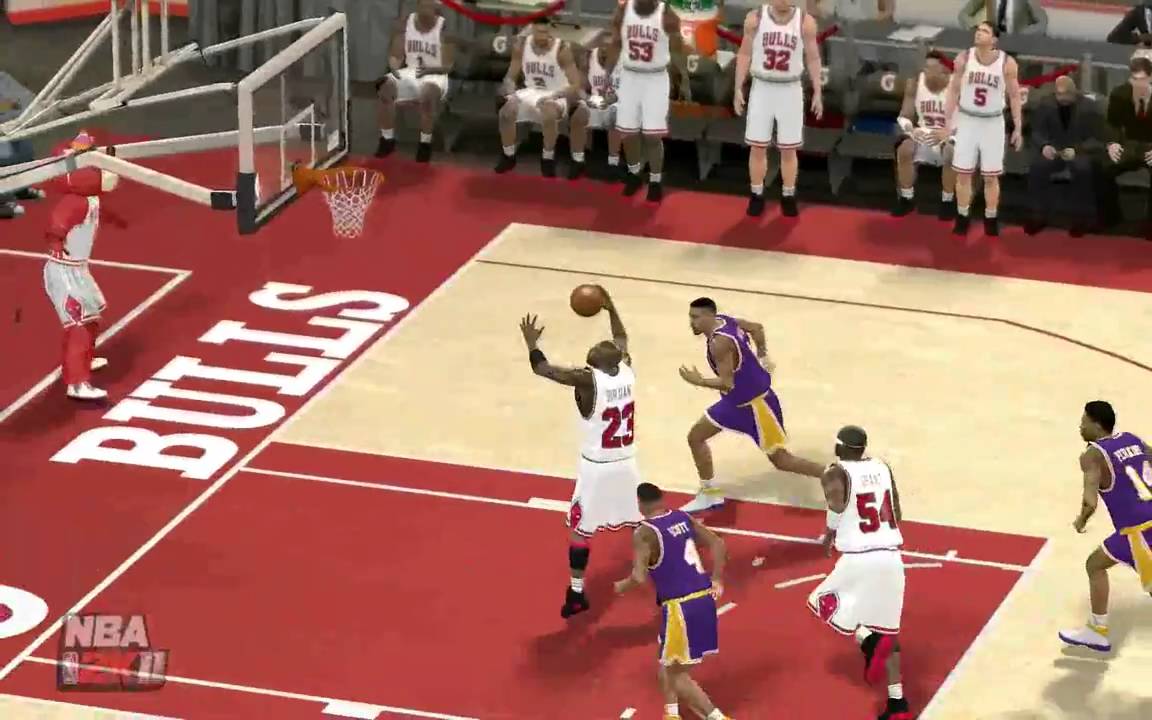 Nba 2k11 Michael Jordan 2 Youtube
