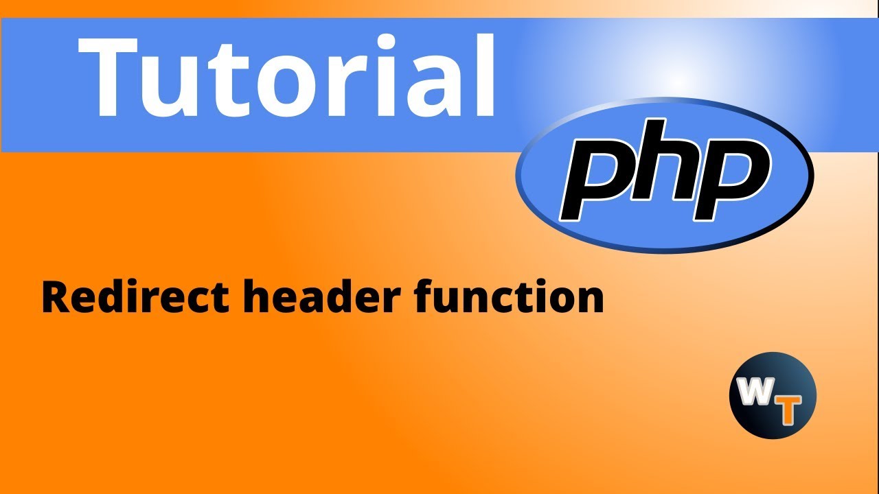 Php Tutorials Redirect Header Function Youtube