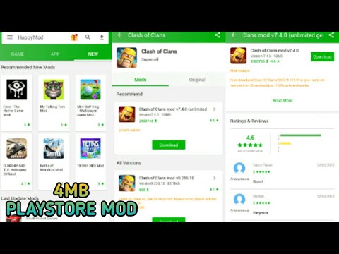 Playstore Mod Hack Semua Game Android Youtube