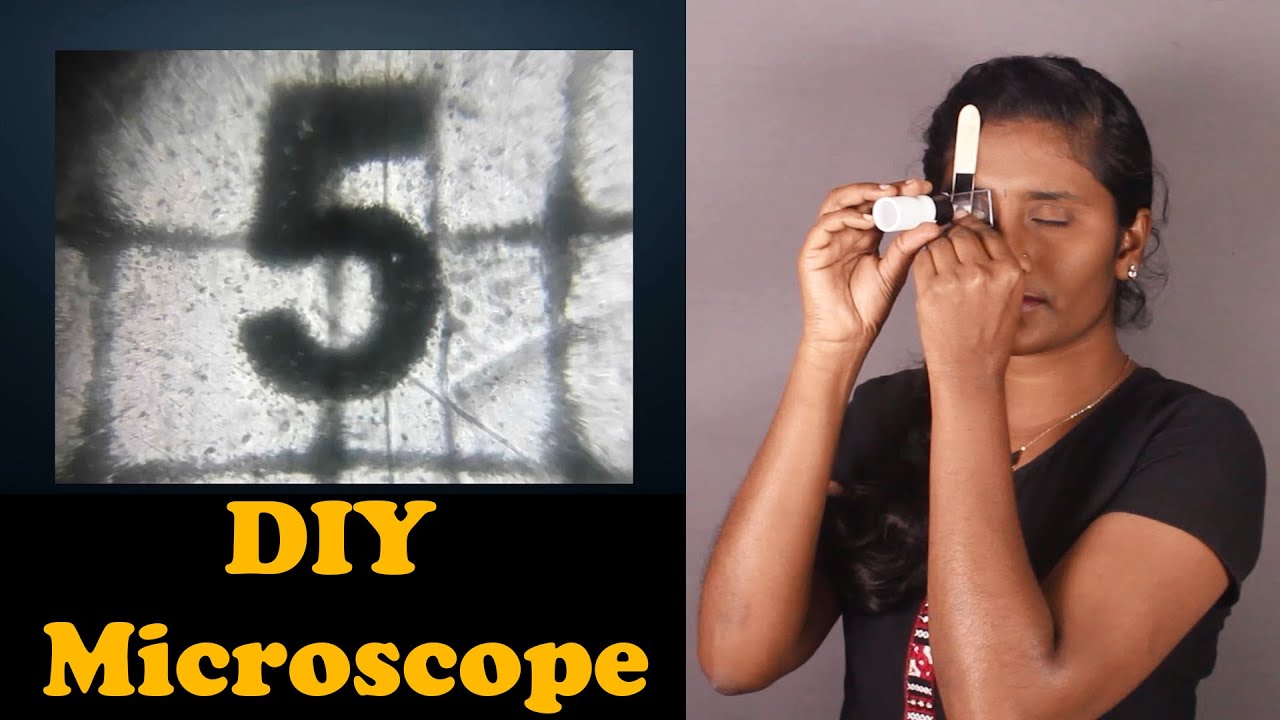 Diy Microscope Diy Science Thinktac Youtube
