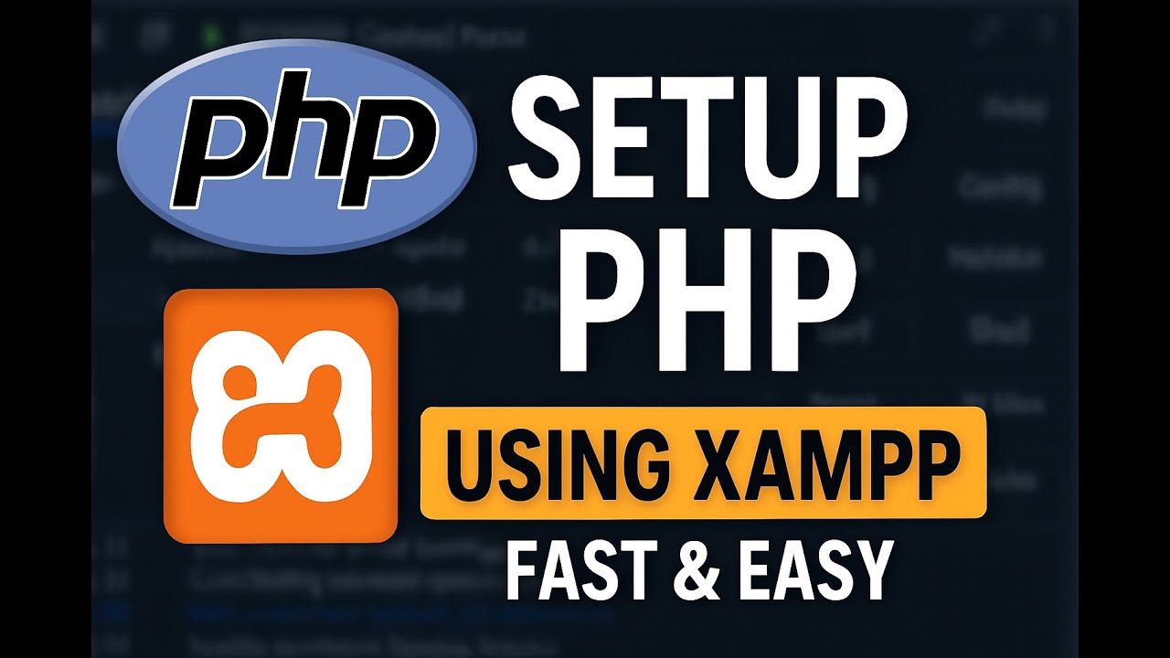 How To Set Up A Php Environment Using Xampp Youtube