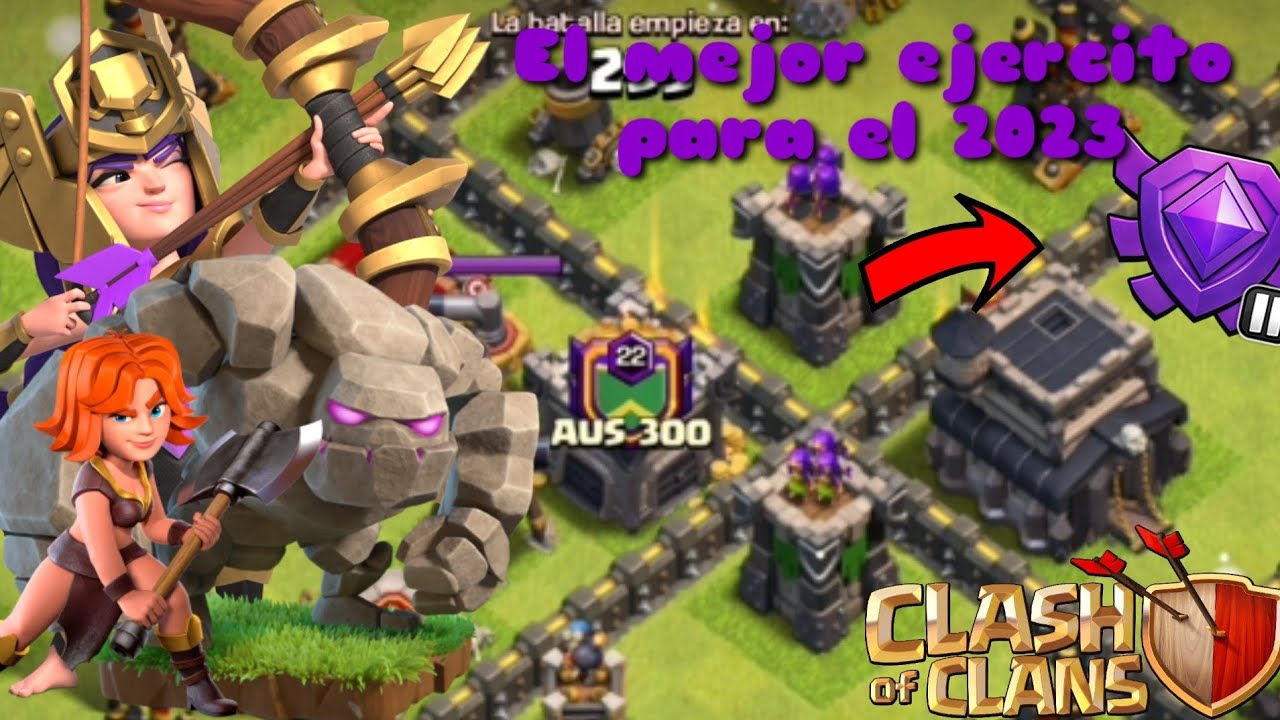 El Mejor Ejercito Para Este 2023 Clash Of Clans Ayuntamiento 9