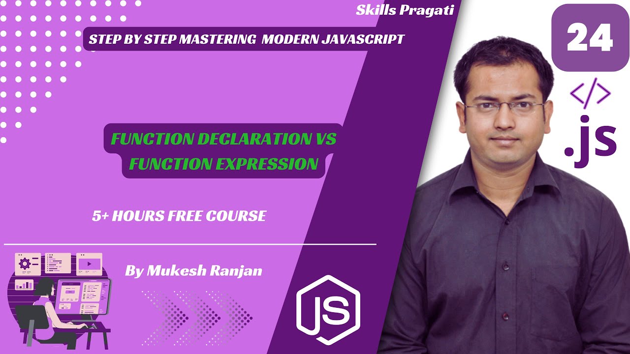 Function Declaration Vs Function Expression Youtube