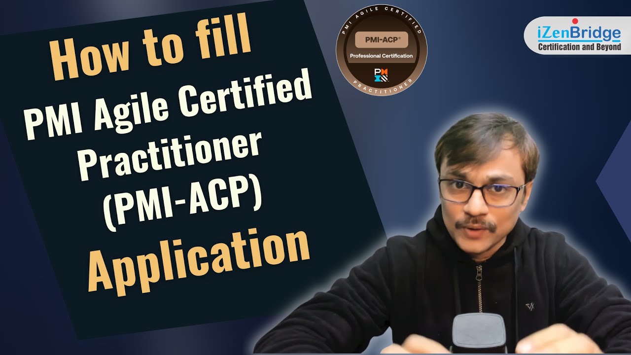 Pmi Acp Application Process How To Fill Pmi Acp Application Online