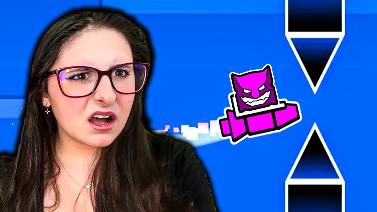 Girlfriend Vs Geometry Dash Youtube