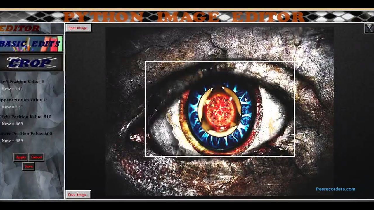 Python Image Editor Youtube