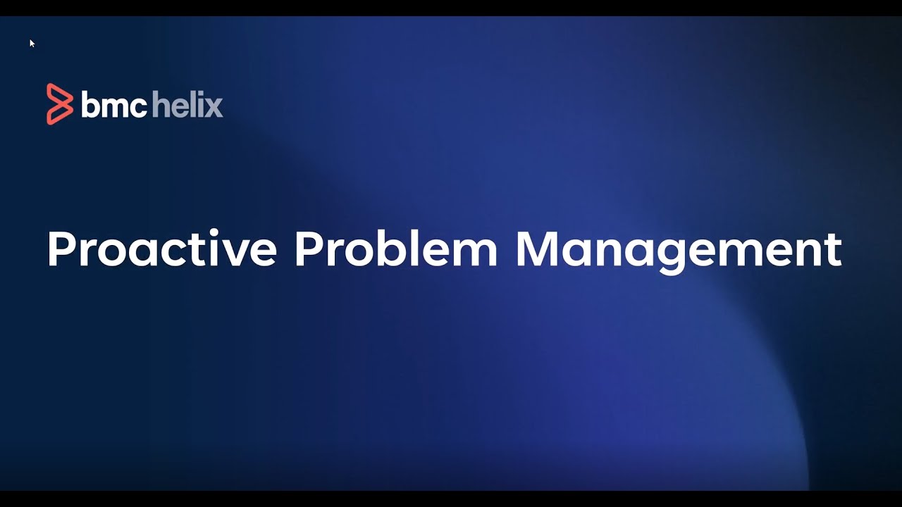 Retail Serviceops Proactive Problem Management Youtube