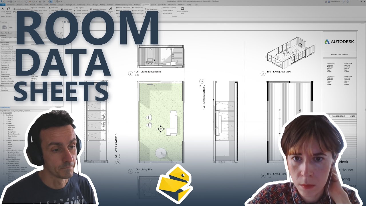Room Data Sheets With Pychilizer Youtube