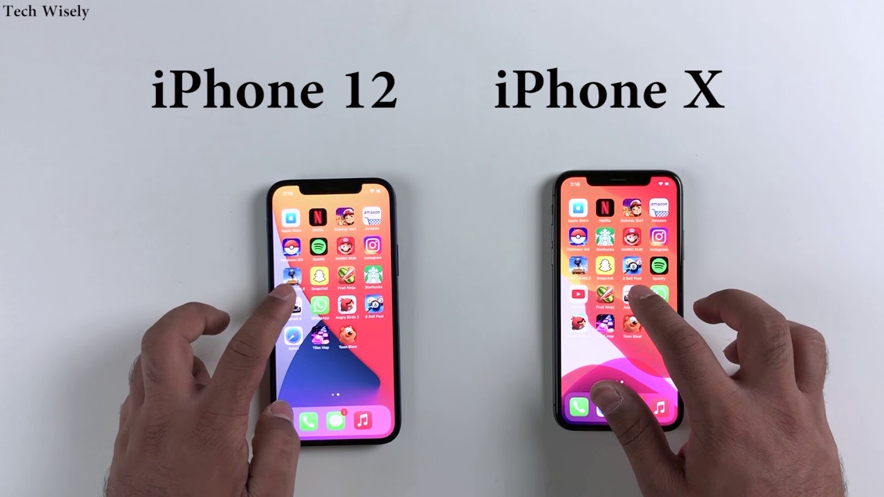 Size Of Iphone X Compared To 12 At Neida Tracy Blog