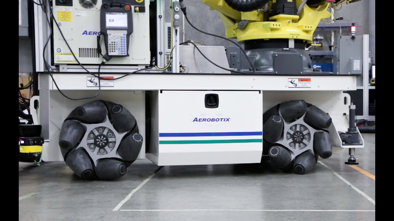 Aerobotix Wheeled Mobile Robot Systems Mecanum Youtube