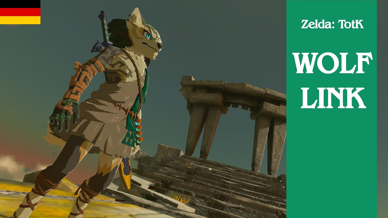 Mod Showcase Totk Playable Anthro Wolf Link Nintendo Switch Youtube