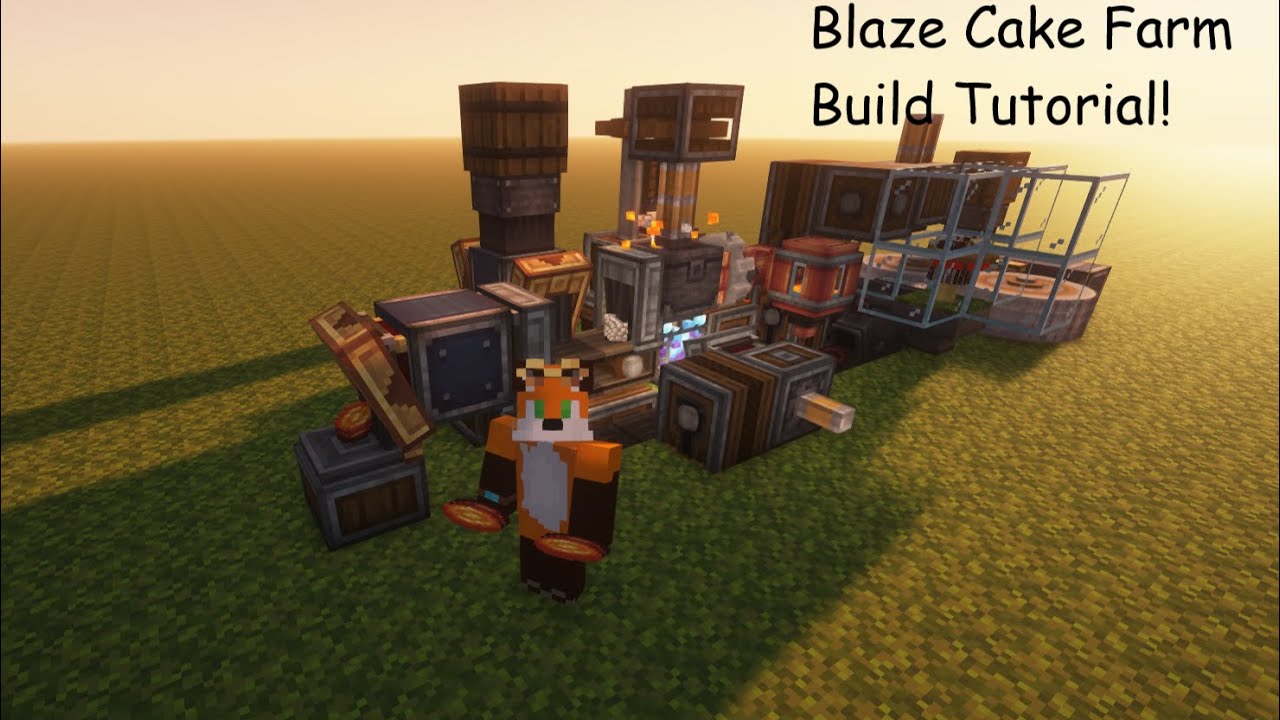 Create Mod Blaze Cake Farm Tutorial Youtube