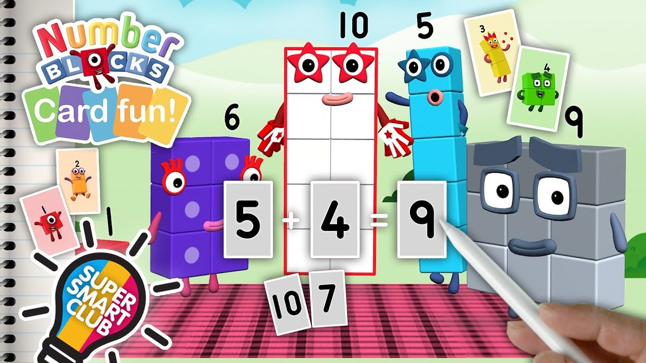 Learn To Count Add With Numberblock 1 To 10 With Numberblocks Card