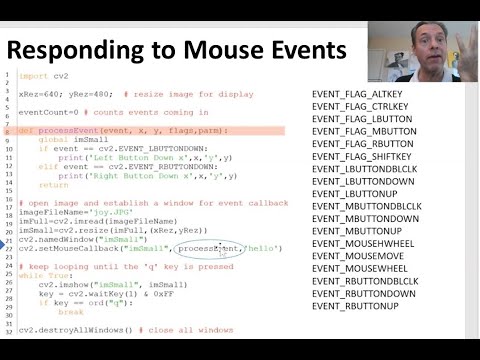 7 Detecting Mouse Events Youtube