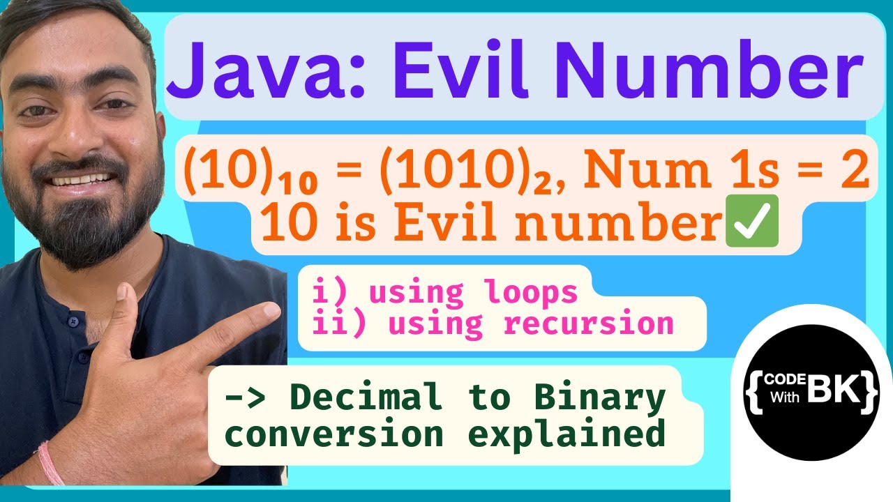 Evil Number Program In Java Java Coding In Hindi Isc Class 11 Class