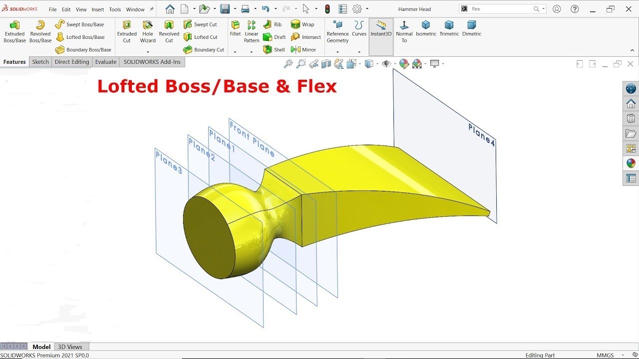 Solidworks Basics Lesson 33 Youtube