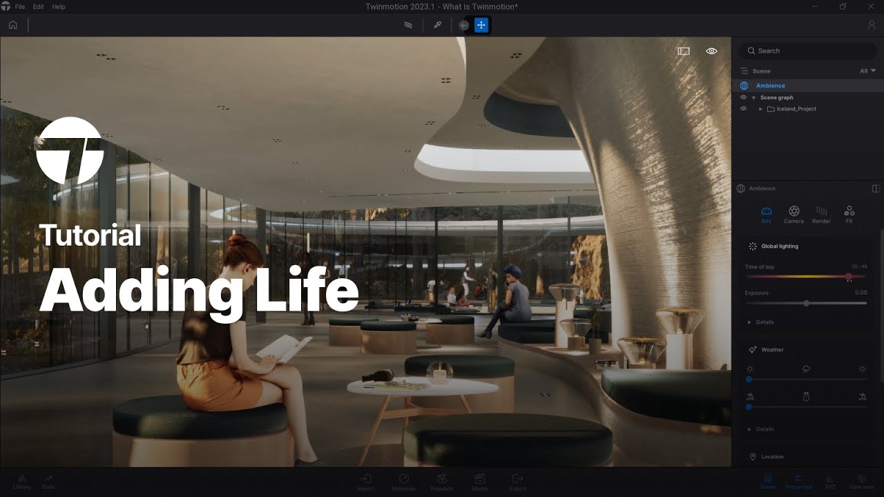 Adding Life Twinmotion Tutorial Youtube