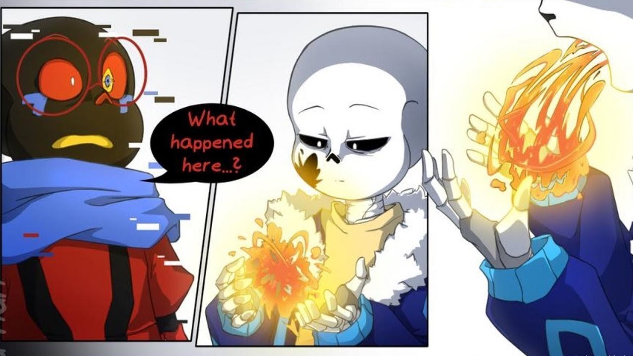 Sans Connected Undertale Comic Dub Youtube