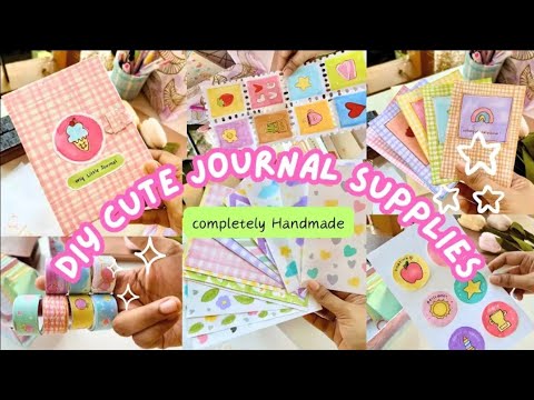 Diy Journal Supplies At Home Cute Cloudly рџћђрџ ёрџћ Diy Craftyideas Ninnu
