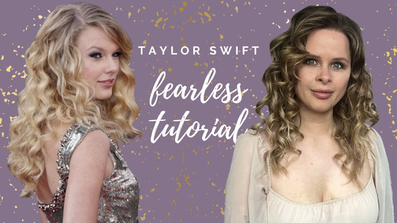 Taylor Swift Curls Tutorial With Brena May Eras Tour Fearless Hair