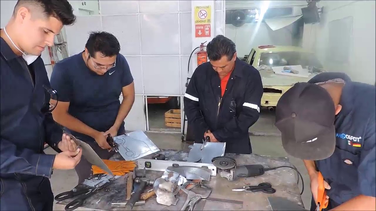 Curso De Hojalatería Y Pintura Youtube