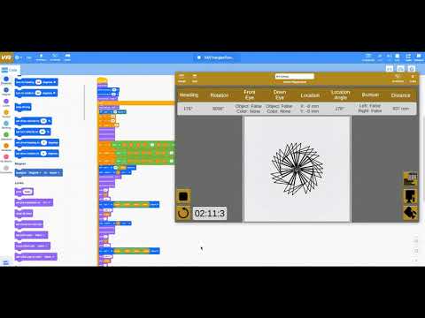 Sas Triangles And Loop Vexcodevr Youtube