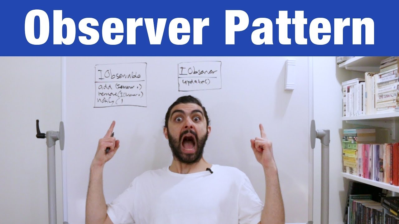 Observer Pattern Design Patterns Ep 2 Youtube