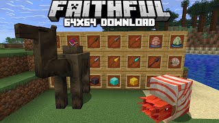 Faithful 64x64 1 21 11 Texture Pack Download Mcpe Java Bedrock Texture ...