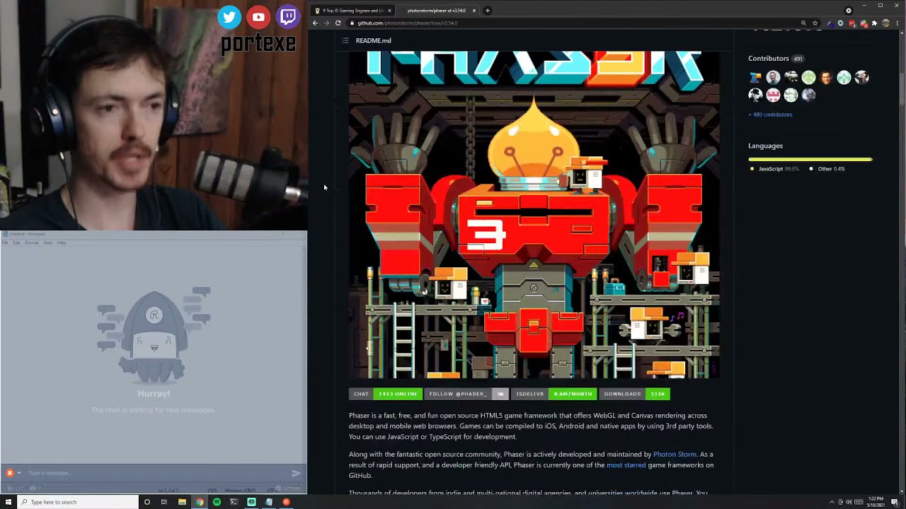 Playing With Javascript Game Engines Libraries Youtube