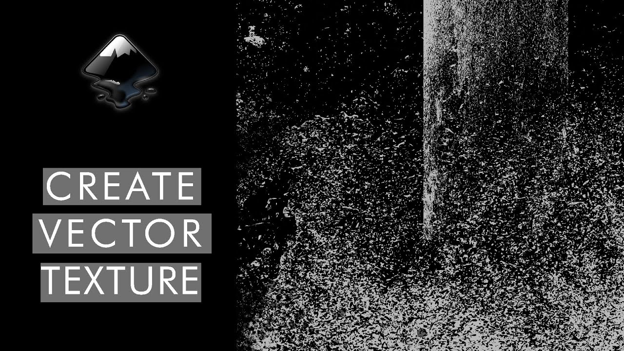 Creating Vector Texture From Photos In Inkscape Youtube