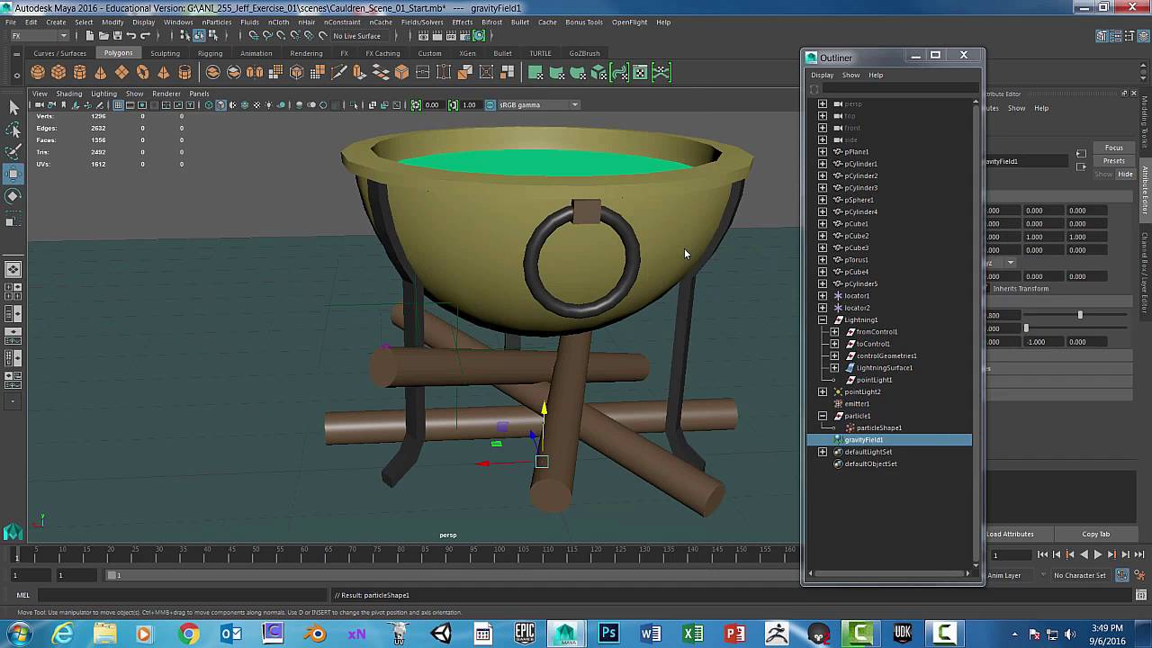 Ani 255 Cauldron Video 02 Youtube