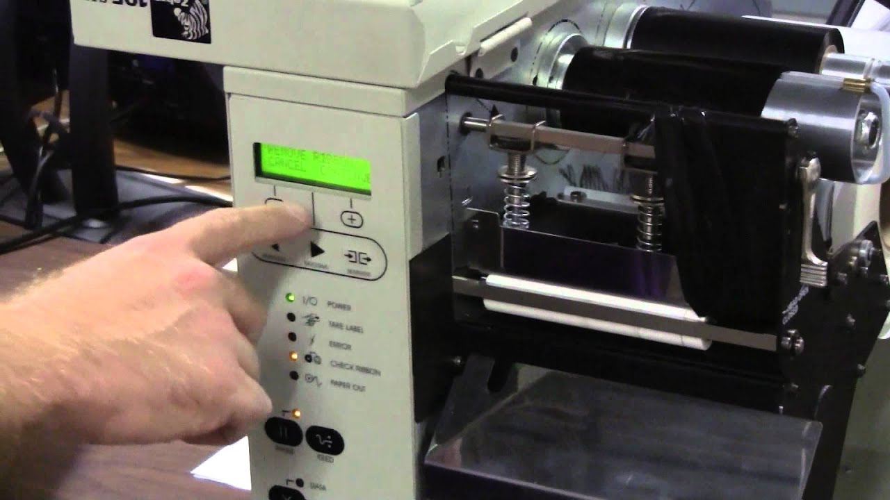 Zebra 105sl Calibration