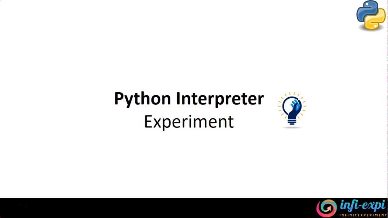 3 Python Interpreter Demo Youtube