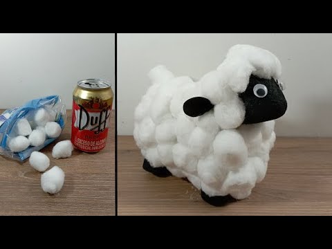 Cómo Hacer Una Oveja Grande Con Material Reciclable Reciclaje Contemar