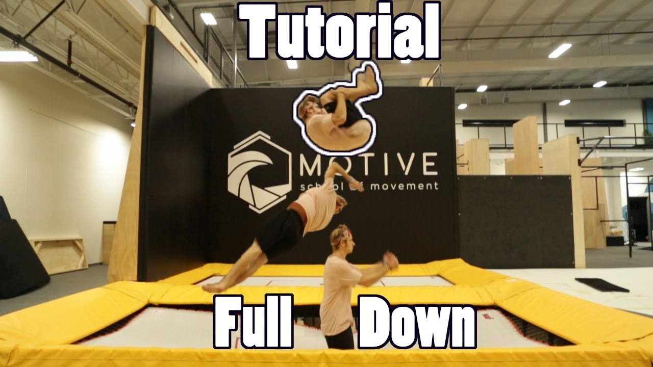 Back Flip Full Down Tutorial By Bob Reese Youtube