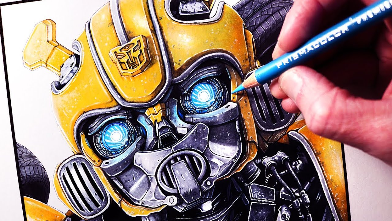 Transformers Drawing Bumblebee Transformers 1 2023 Image Comic
