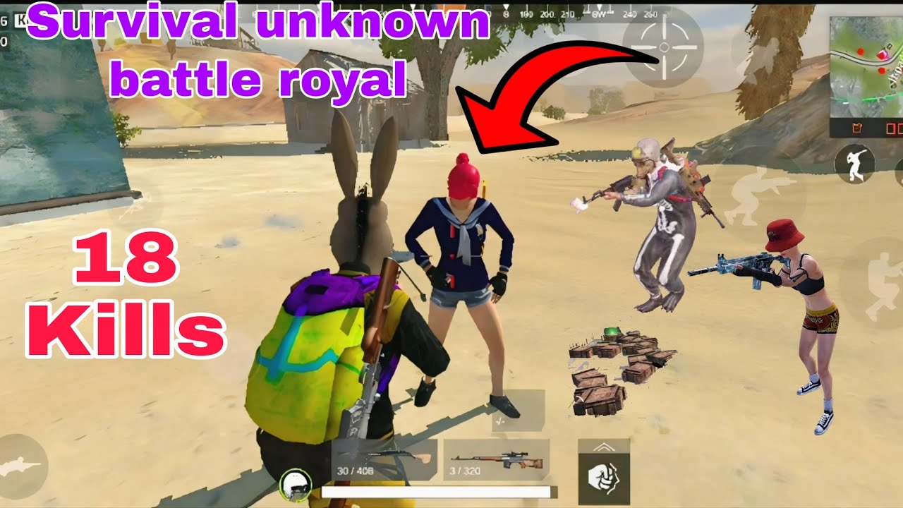 亞 Survival Unknown Battle Royale Gameplay New Survival Unknown Battle