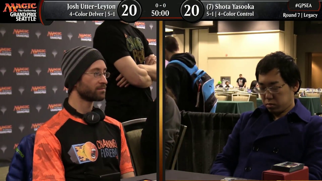Magic The Gathering Gp Seattle 2018 Round 7 Legacy Youtube