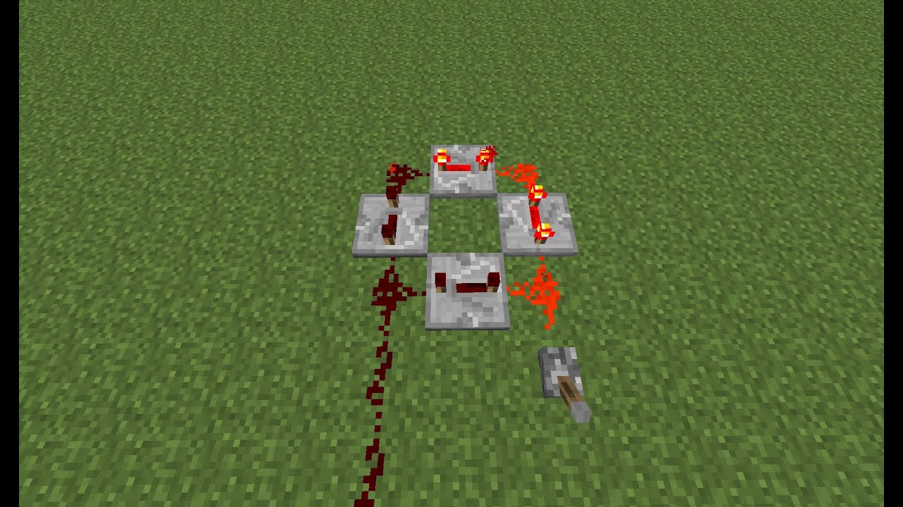 Minecraft Tutorial Redstone Clock Pc Xbox360 Ps3 4 Youtube