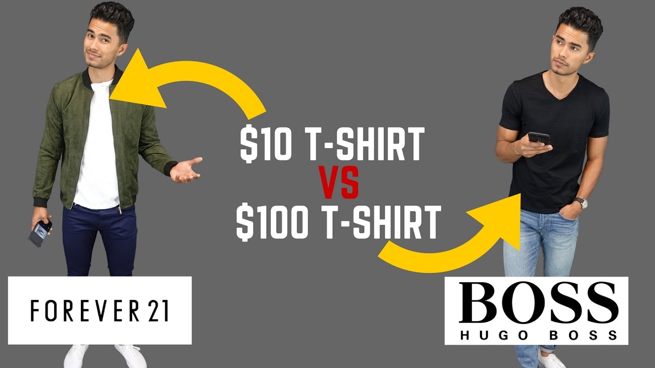 Cheap Clothing Vs Expensive Clothing Youtube